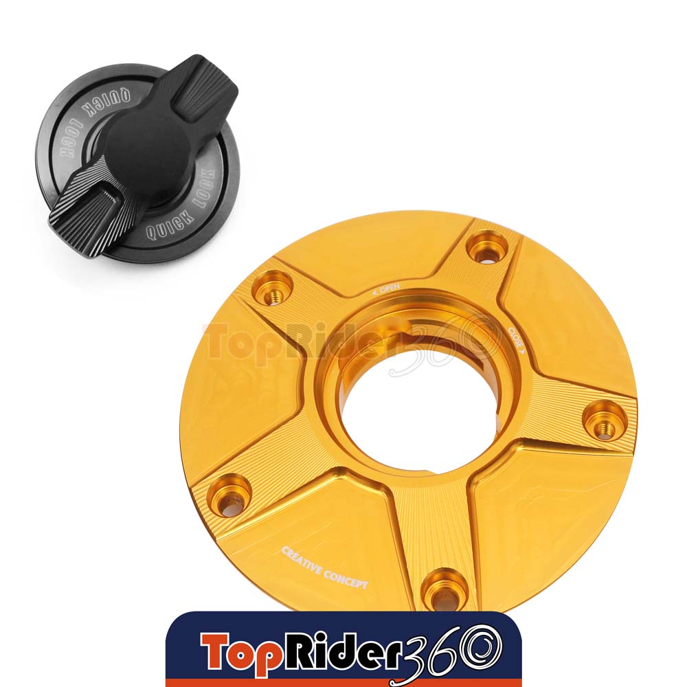 1/4 Quick Lock Gas Fuel Cap For Suzuki V-STROM 1000 DL650 SV650 ...