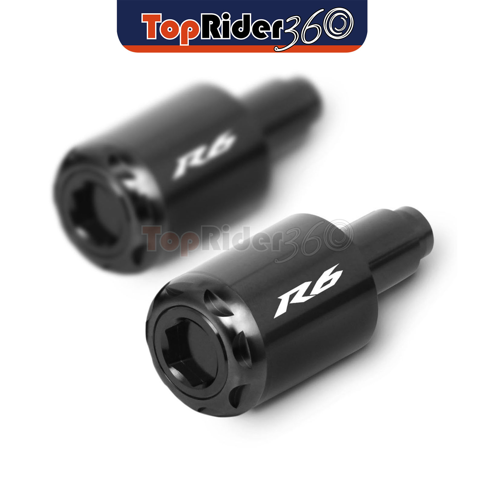 CNC MSHINE Bar Ends Plugs For Yamaha YZF R6 06-16 15 14 13 12 11 10 09 ...